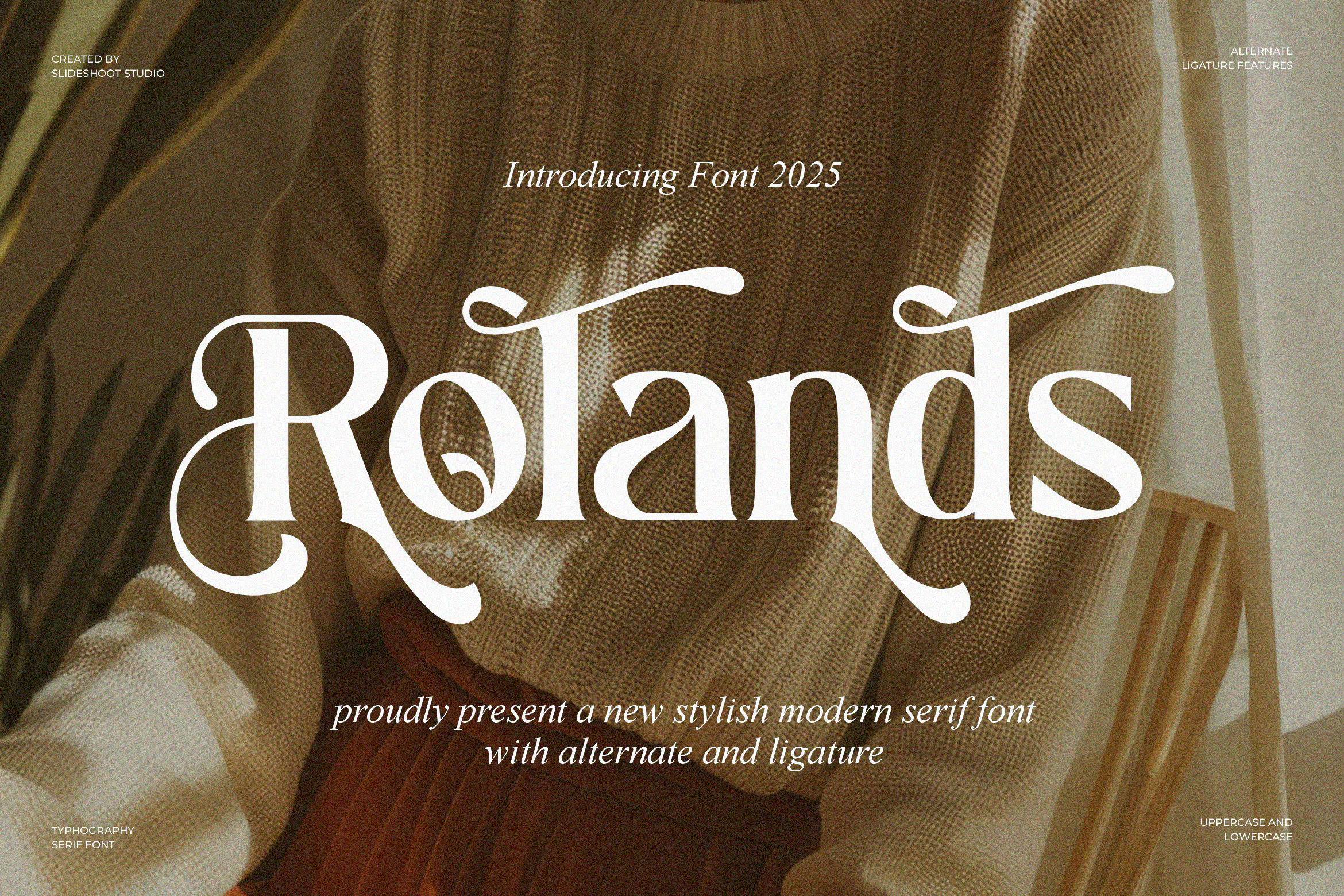 Rolands Font by SlideShoot