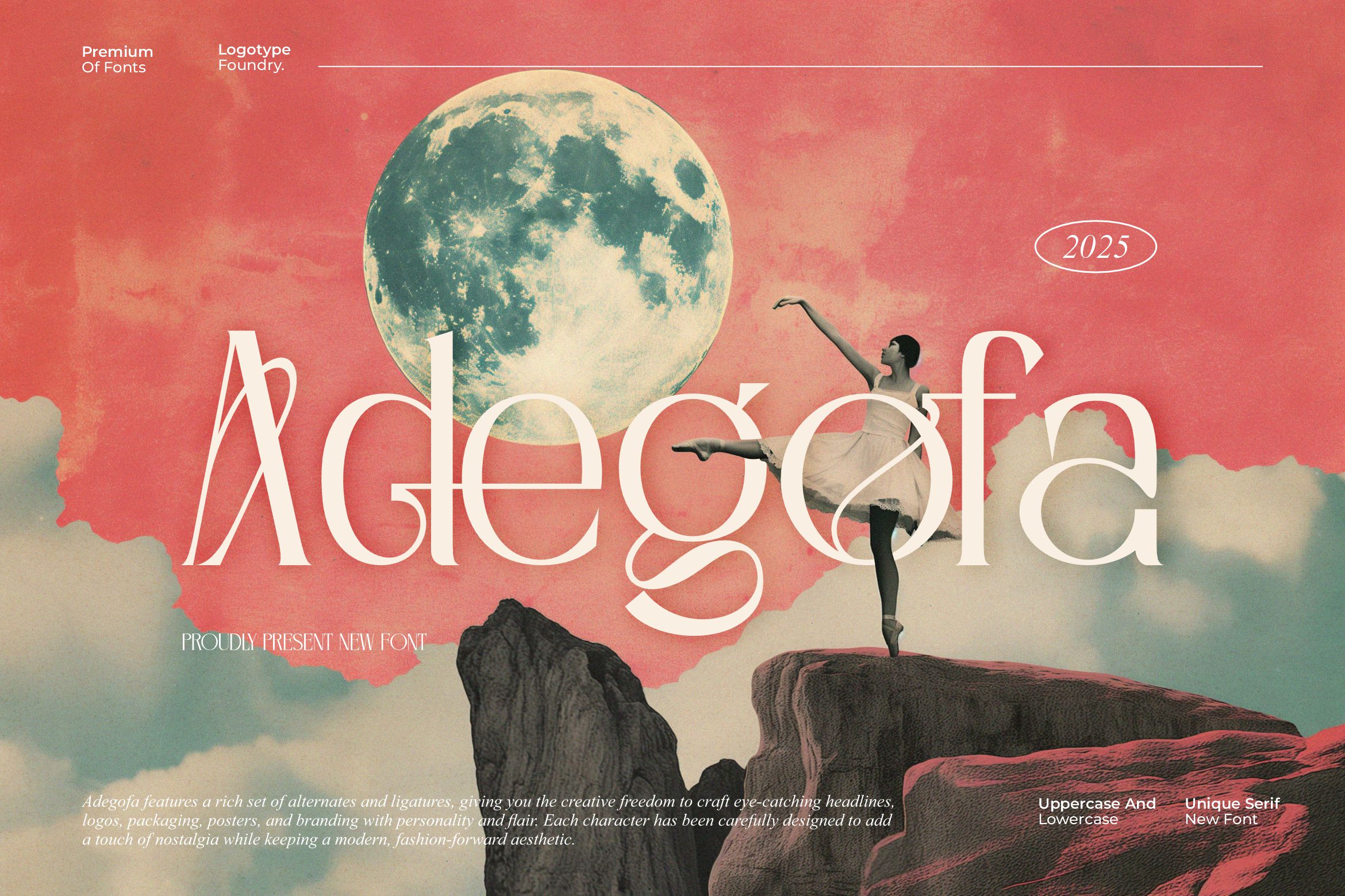 Adegofa Font by SlideShoot