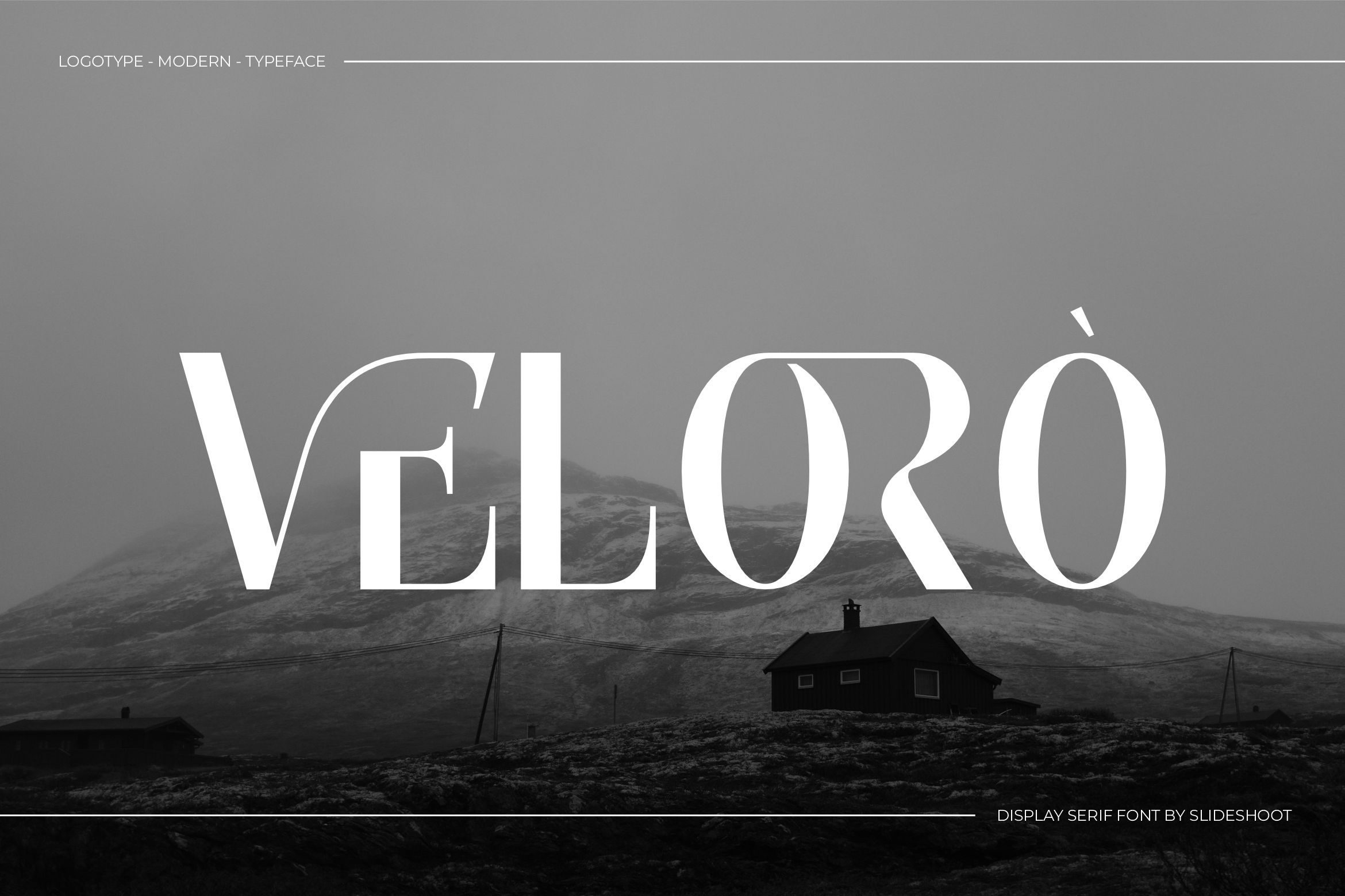 Veloro Font by SlideShoot